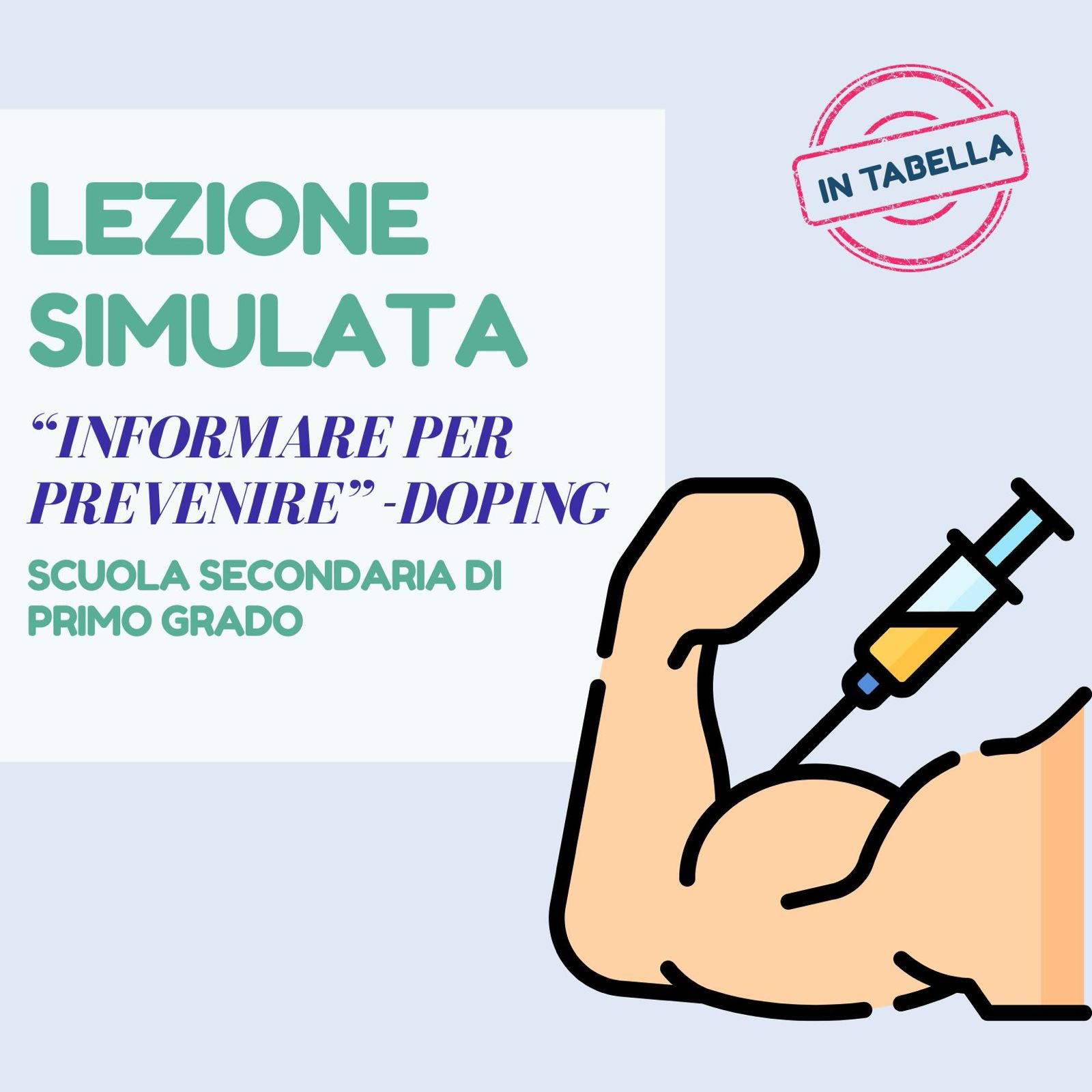 Lezione Simulata – Il Doping - Shop Universal Kinesiology